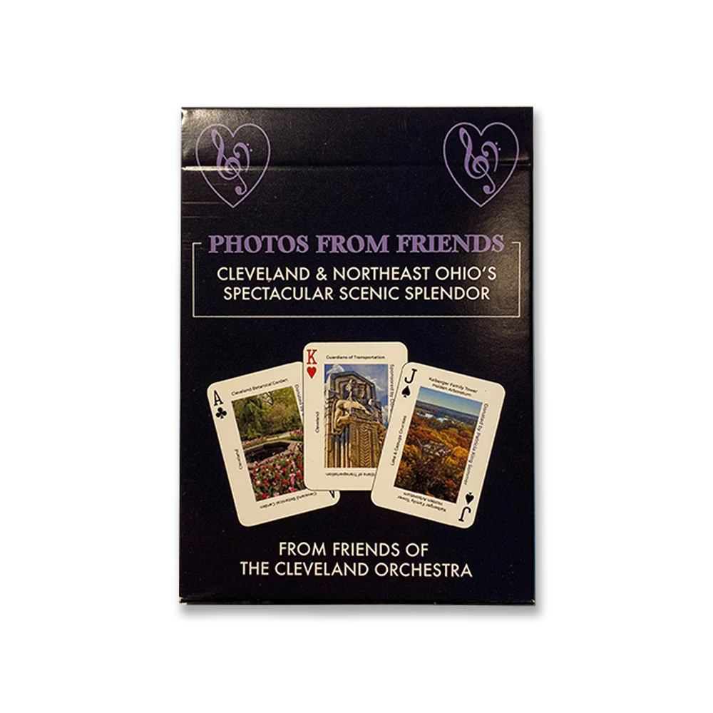 PREMIUM: Cleveland Scenic Splendor Playing Cards – Cleveland in a Box